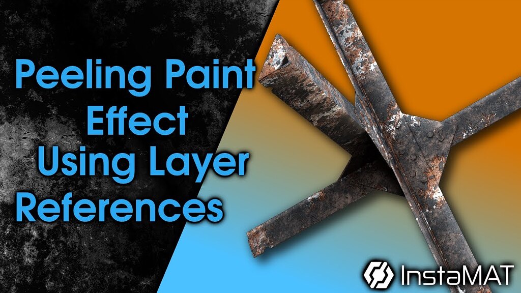 Creating a Peeling Paint Effect using Layer References in InstaMAT - Tutorials and Education ...